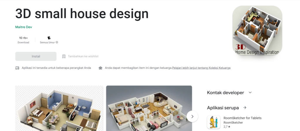6 Aplikasi Desain Rumah Android Offline Gratis - LAB Tekno