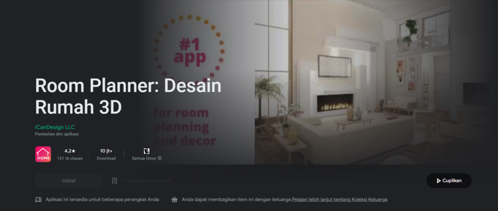 6 Aplikasi Desain Rumah Android Offline Gratis - LAB Tekno