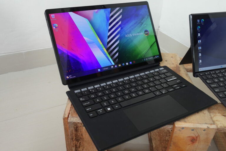 Review ASUS Vivobook 13 Slate OLED (T3300) - LAB Tekno